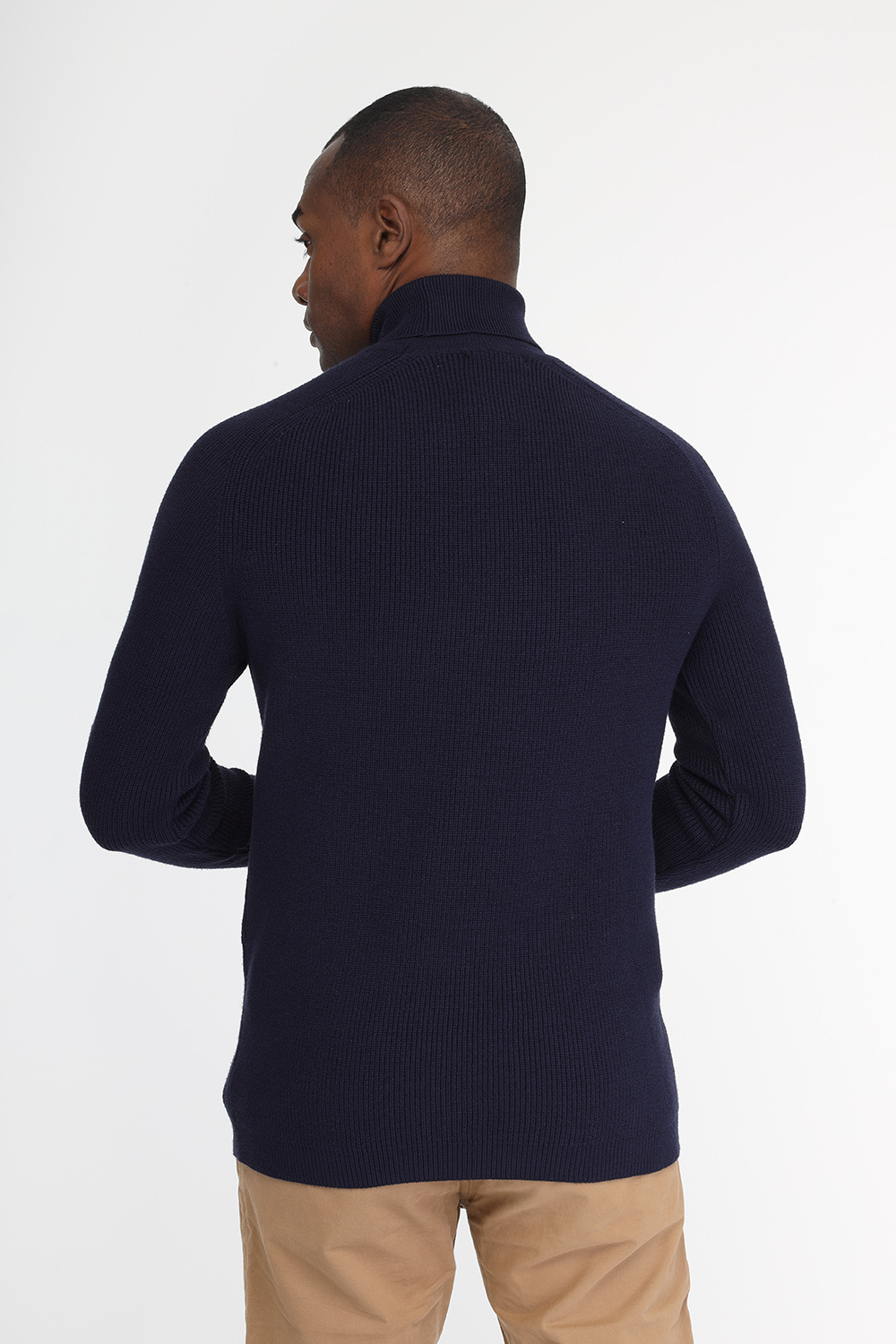 Slim Fit Pullover Dark Blue - TIE HOUSE