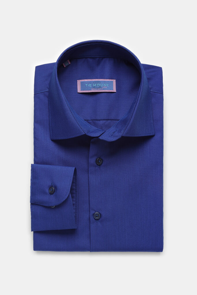 Classic Shirt Regular Fit Dark Blue - TIE HOUSE