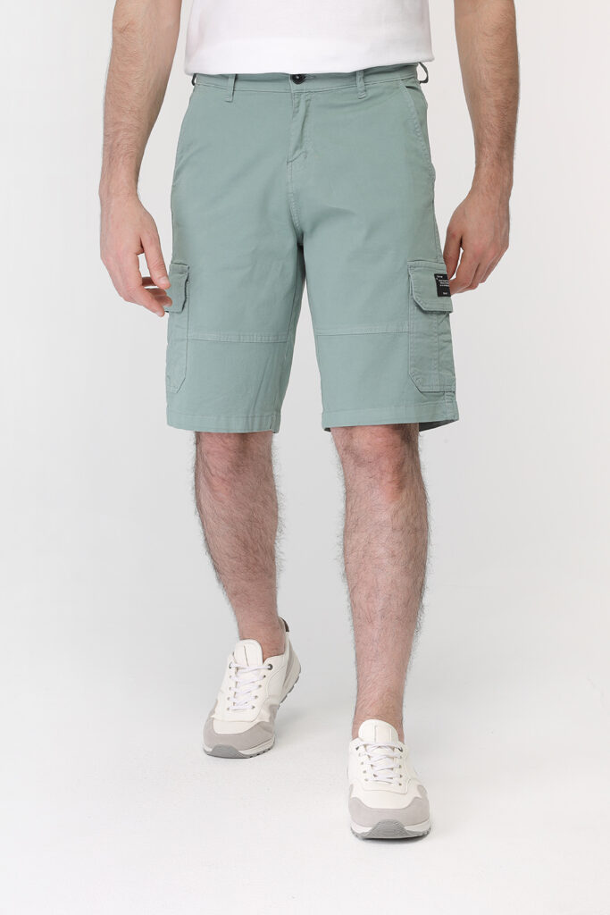 Cargo Short Chino Light Green - TIE HOUSE