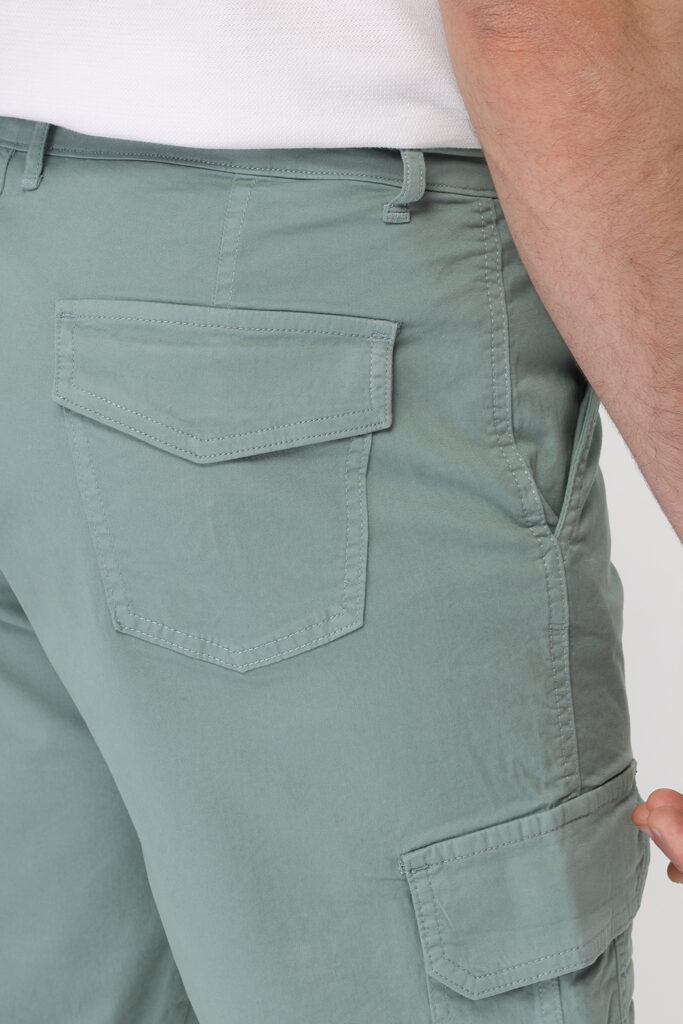 Cargo Short Chino Light Green - TIE HOUSE