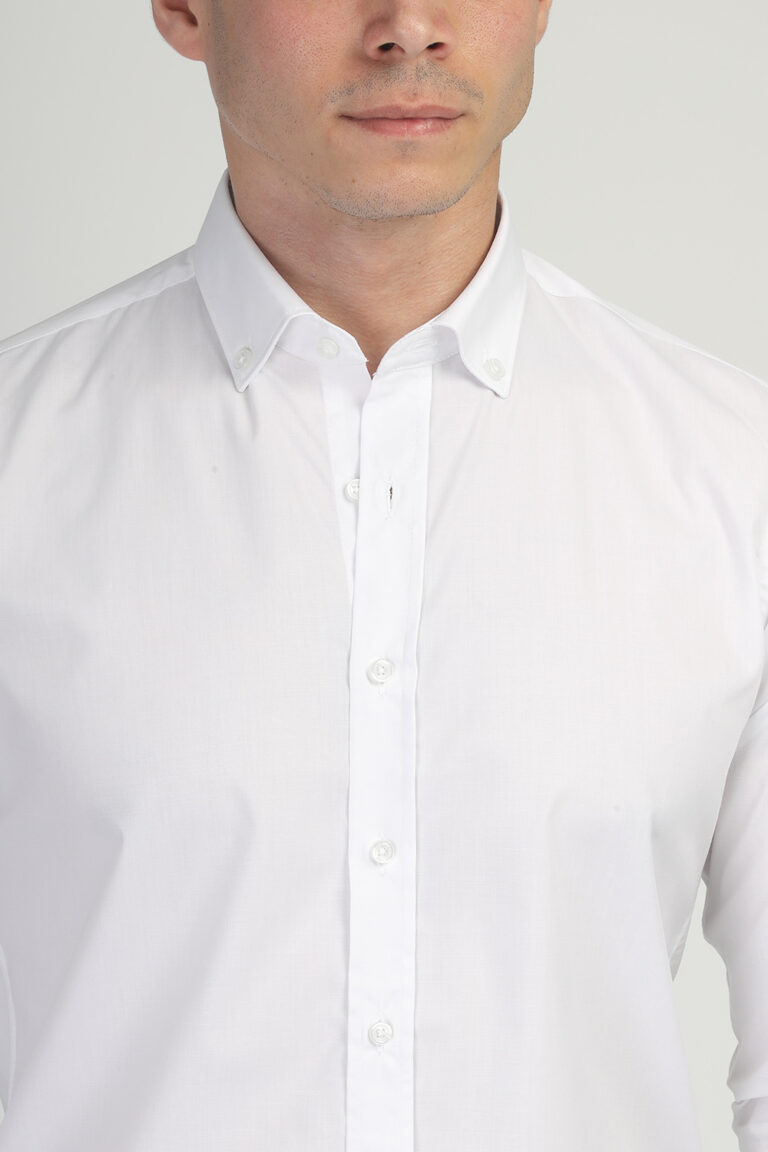 Classic Shirt Slim fit White - TIE HOUSE