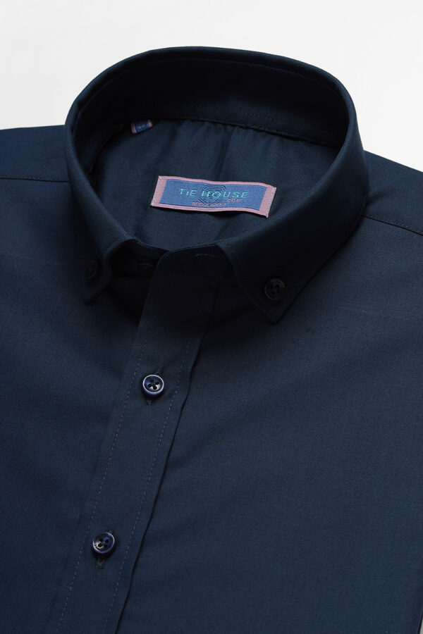 Classic Shirt Regular fit Dark Blue - TIE HOUSE
