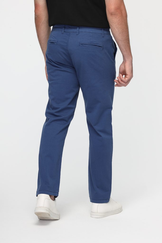 Slim Fit Chino Blue - TIE HOUSE