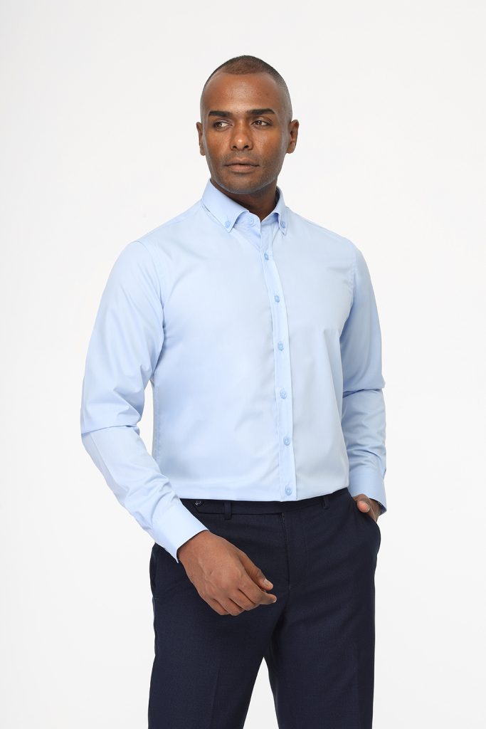 Classic Shirt Slim fit Light Blue - TIE HOUSE