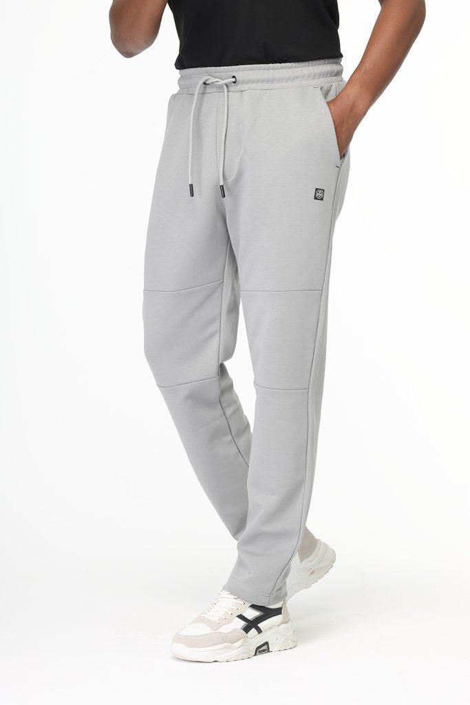 Regular Fit Sweat Pants Light Gray - TIE HOUSE