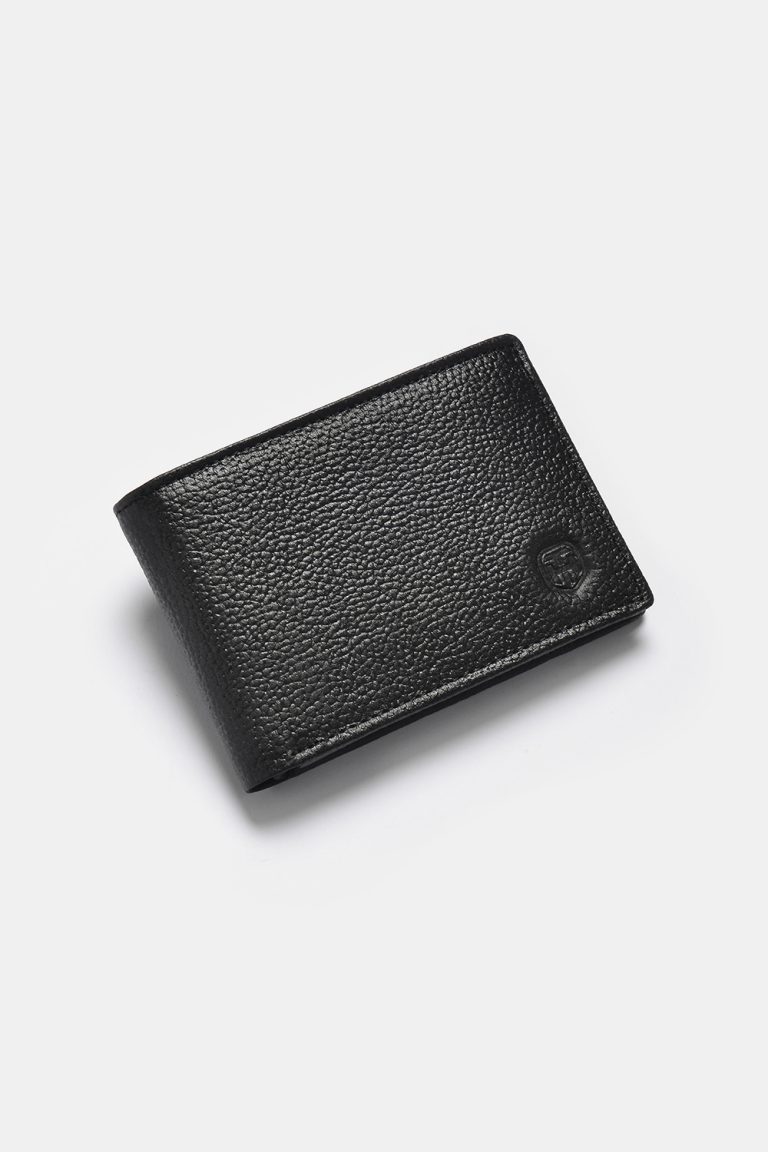 Plain Wallet Black - TIE HOUSE