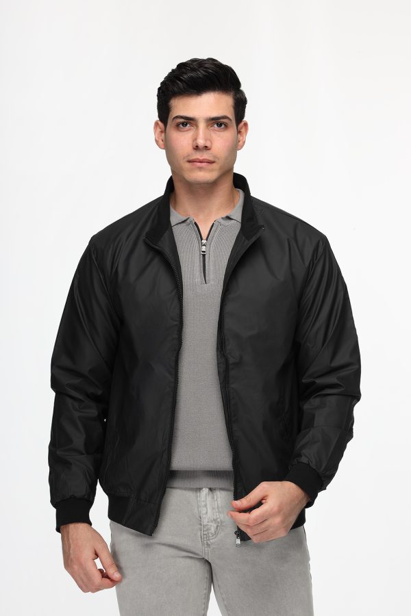 Regula Fit Sweater Black - TIE HOUSE