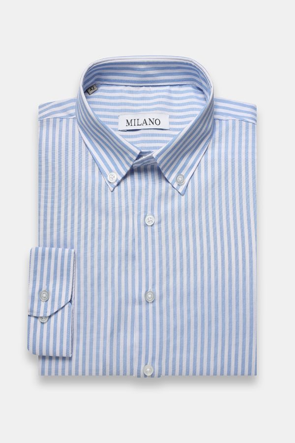 Milano Shirt Regular Fit Light Blue - TIE HOUSE