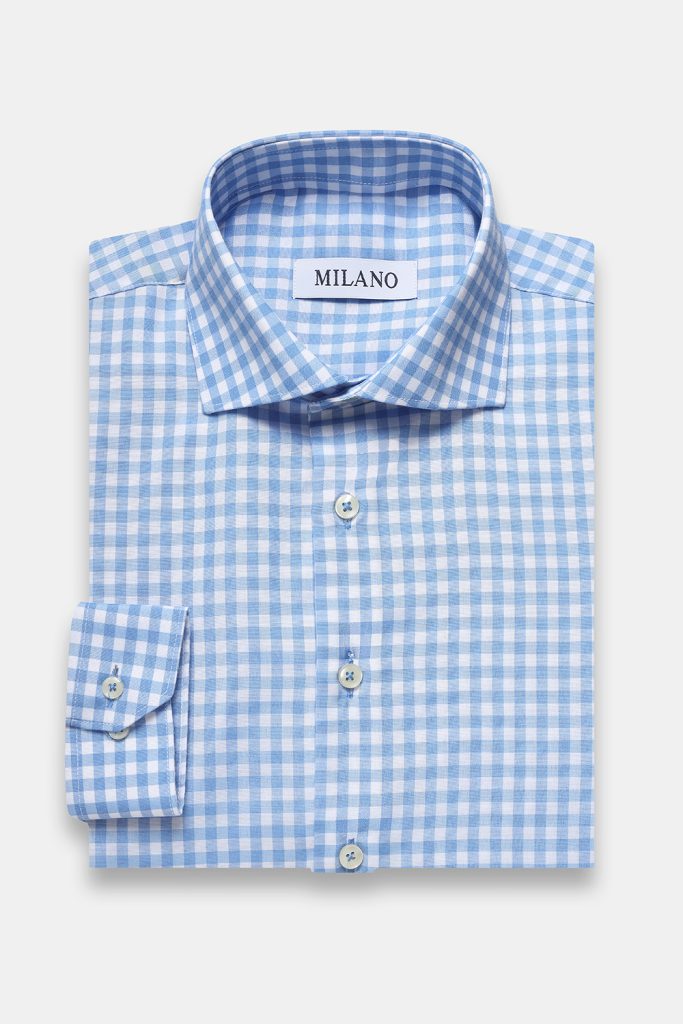Milano Shirt Regular Fit Light Blue - TIE HOUSE